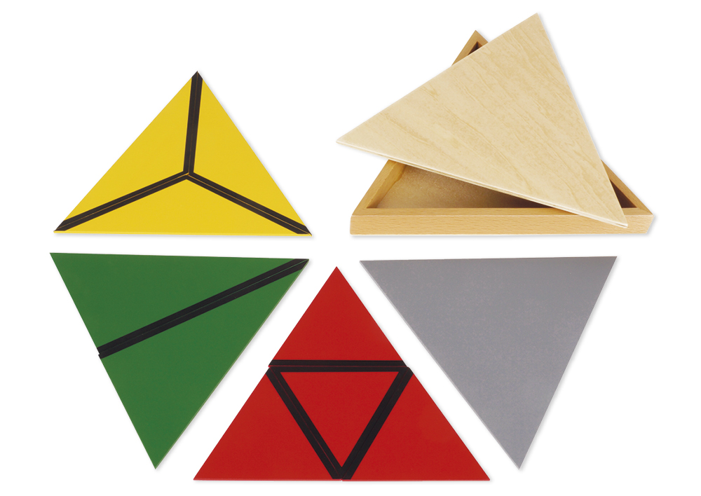 TimeTEX Constructieve Driehoeken Montessori Premium 94265 TimeTEX Constructieve Driehoeken Montessori Premium 94265